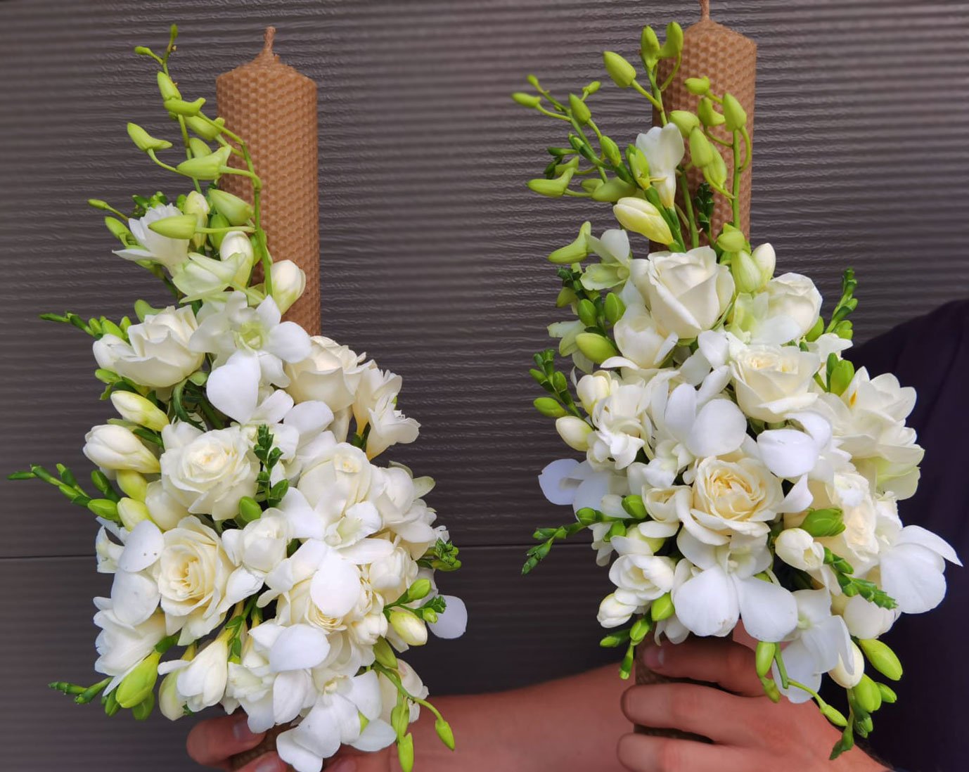 Lumanari de cununie LU038 - We do WOW Flowers